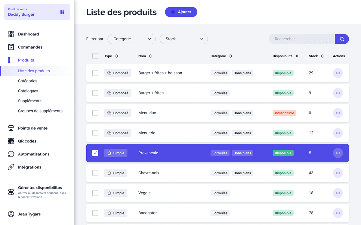 Présentation générale | DOOD | HubRise