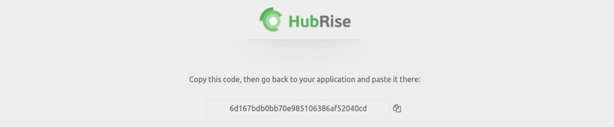 Developers Quick Start | HubRise